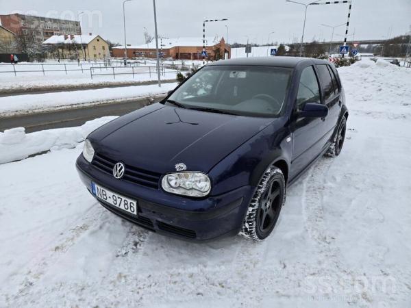 Blue Volkswagen Golf 2002 in Rezekne, with an engine capacity of 1.90 L and mileage of 229 thousand km for 2250 €, photo 8 on AUTOMOTO.COM.LV