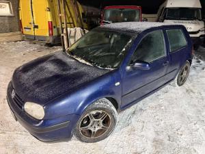 Blue Volkswagen Golf 2002 in Siauliai, with an engine capacity of 1.80 L and mileage of 256 thousand km for 500 €, photo 2 on AUTOMOTO.COM.LV