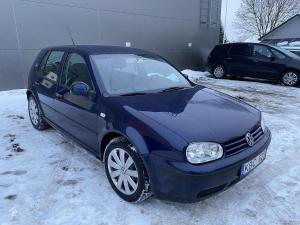 Blue Volkswagen Golf 2002 in Kaunas, with an engine capacity of 1.90 L and mileage of 237 thousand km for 800 €, photo  on AUTOMOTO.COM.LV