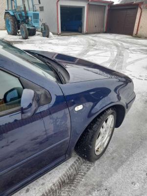 Blue Volkswagen Golf 2002 in Vilkaviskis, with an engine capacity of 1.90 L and mileage of 263 thousand km for 1600 €, photo 7 on AUTOMOTO.COM.LV