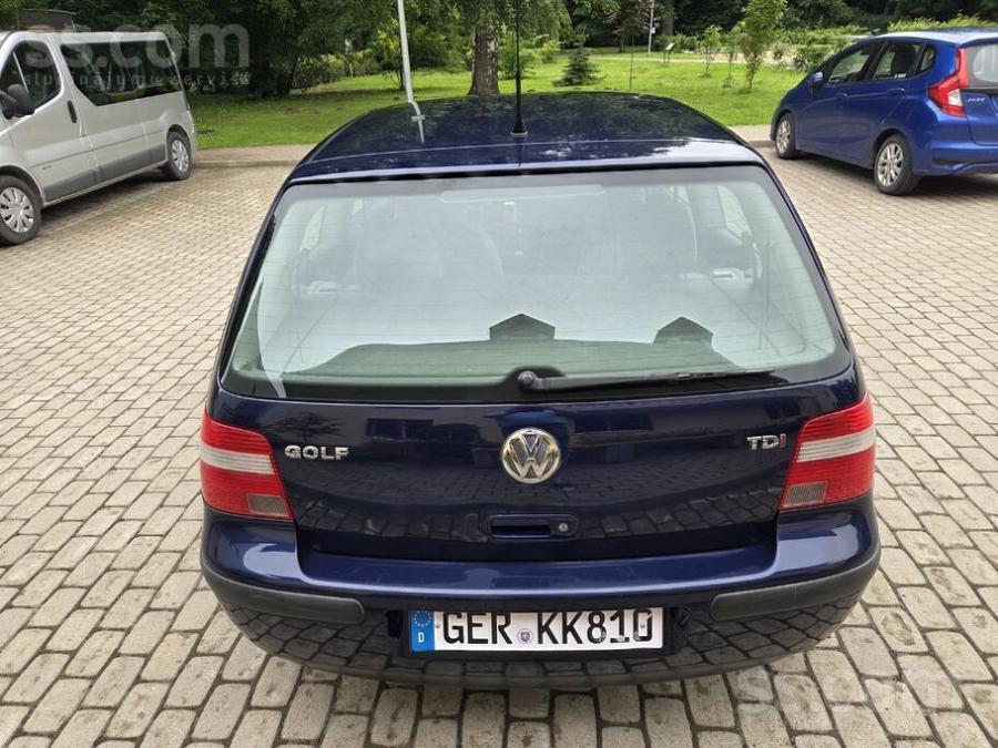 Синий Фольксваген Гольф 2002 в Бауска, объемом двигателя 1.90 л и пробегом 0 тыс. км за 2280 €, фото 7 на AUTOMOTO.COM.LV