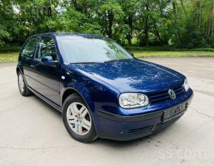 Синий Фольксваген Гольф 2002 в Рига, объемом двигателя 1.40 л и пробегом 0 тыс. км за 1590 €, фото  на AUTOMOTO.COM.LV