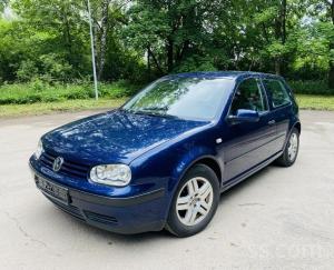 Синий Фольксваген Гольф 2002 в Рига, объемом двигателя 1.40 л и пробегом 0 тыс. км за 1590 €, фото 3 на AUTOMOTO.COM.LV