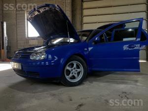 Zils Volkswagen Golf 2002 Rēzekne, ar dzinēja tilpumu 1.90 L un nobraukumu 0 tūkst. km par 2200 €, foto  vietnē AUTOMOTO.COM.LV
