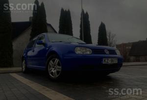 Zils Volkswagen Golf 2002 Rēzekne, ar dzinēja tilpumu 1.90 L un nobraukumu 0 tūkst. km par 2200 €, foto 5 vietnē AUTOMOTO.COM.LV