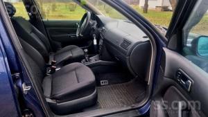 Blue Volkswagen Golf 2002 in Cesis, with an engine capacity of 1.90 L and mileage of 341 thousand km for 1550 €, photo 16 on AUTOMOTO.COM.LV