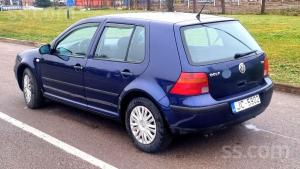 Blue Volkswagen Golf 2002 in Cesis, with an engine capacity of 1.90 L and mileage of 341 thousand km for 1550 €, photo 19 on AUTOMOTO.COM.LV