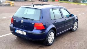 Blue Volkswagen Golf 2002 in Cesis, with an engine capacity of 1.90 L and mileage of 341 thousand km for 1550 €, photo 22 on AUTOMOTO.COM.LV