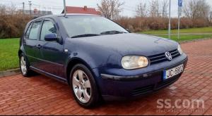 Blue Volkswagen Golf 2002 in Cesis, with an engine capacity of 1.90 L and mileage of 341 thousand km for 1550 €, photo 27 on AUTOMOTO.COM.LV