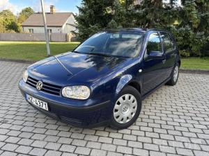 Zils Volkswagen Golf 2002 Dobele, ar dzinēja tilpumu 1.40 L un nobraukumu 235 tūkst. km par 1550 €, foto  vietnē AUTOMOTO.COM.LV