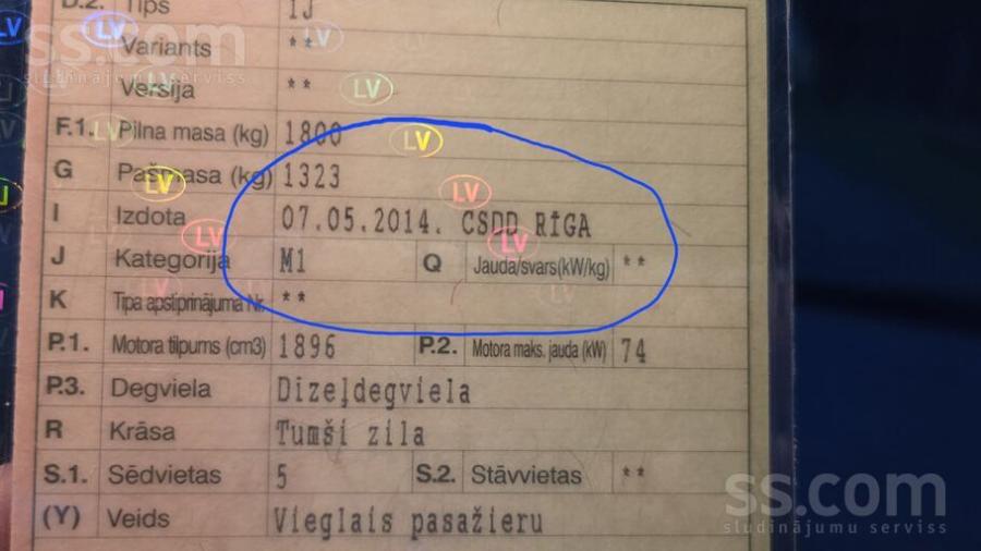 Zils Volkswagen Golf 2002 Rīga, ar dzinēja tilpumu 1.90 L un nobraukumu 0 tūkst. km par 1120 €, foto 17 vietnē AUTOMOTO.COM.LV