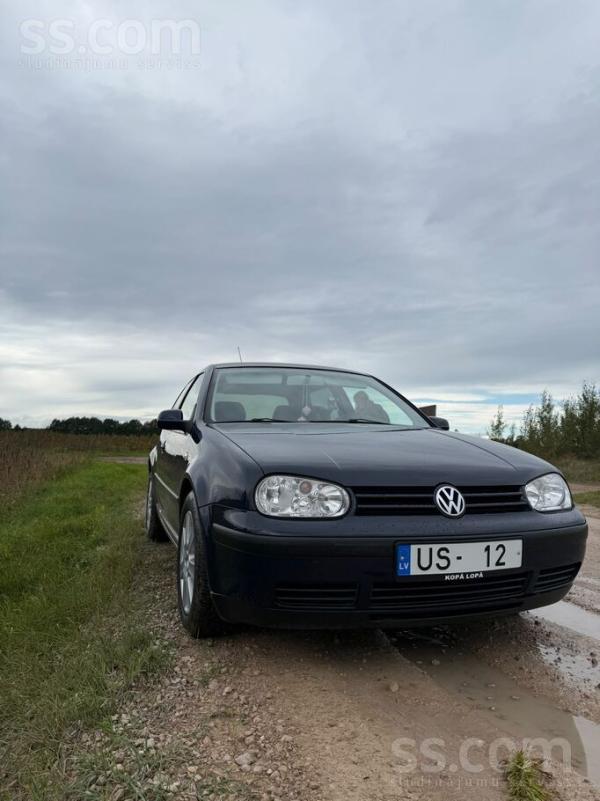 Blue Volkswagen Golf 2002 in Riga, with an engine capacity of 1.40 L and mileage of 117 thousand km for 2350 €, photo 11 on AUTOMOTO.COM.LV