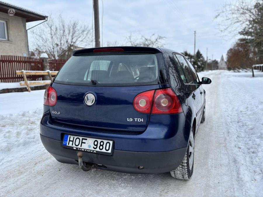 Zils Volkswagen Golf 2003 Mažeikiai, ar dzinēja tilpumu 1.90 L un nobraukumu 380 tūkst. km par 1350 €, foto 5 vietnē AUTOMOTO.COM.LV