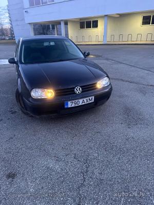 Zils Volkswagen Golf 2003 Tartu, ar dzinēja tilpumu 1.40 L un nobraukumu 267 tūkst. km par 600 €, foto  vietnē AUTOMOTO.COM.LV