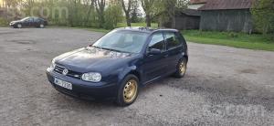 Blue Volkswagen Golf 2003 in Aluksne, with an engine capacity of 1.90 L and mileage of 285 thousand km for 700 €, photo  on AUTOMOTO.COM.LV