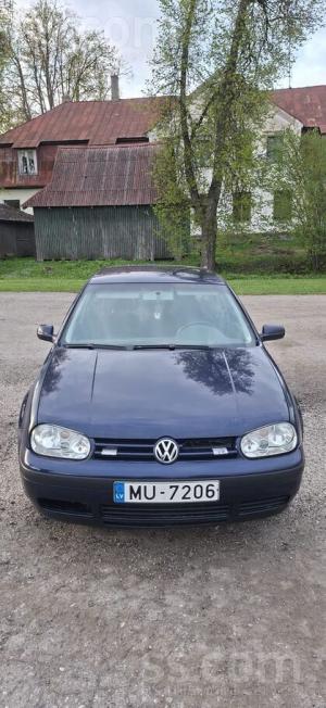 Blue Volkswagen Golf 2003 in Aluksne, with an engine capacity of 1.90 L and mileage of 285 thousand km for 700 €, photo 6 on AUTOMOTO.COM.LV