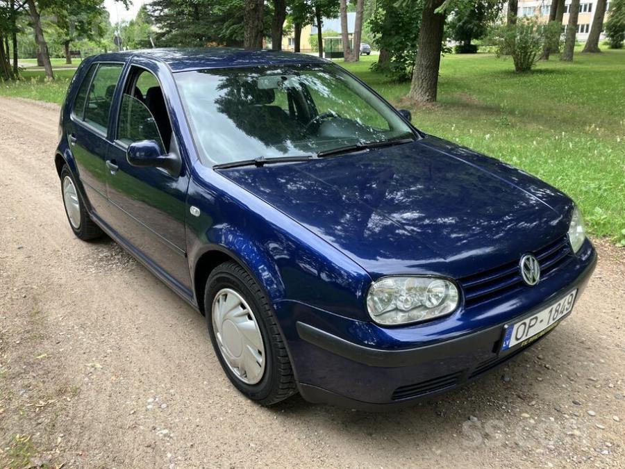 Синий Фольксваген Гольф 2003 в Елгава, объемом двигателя 1.90 л и пробегом 310 тыс. км за 1450 €, фото 1 на AUTOMOTO.COM.LV