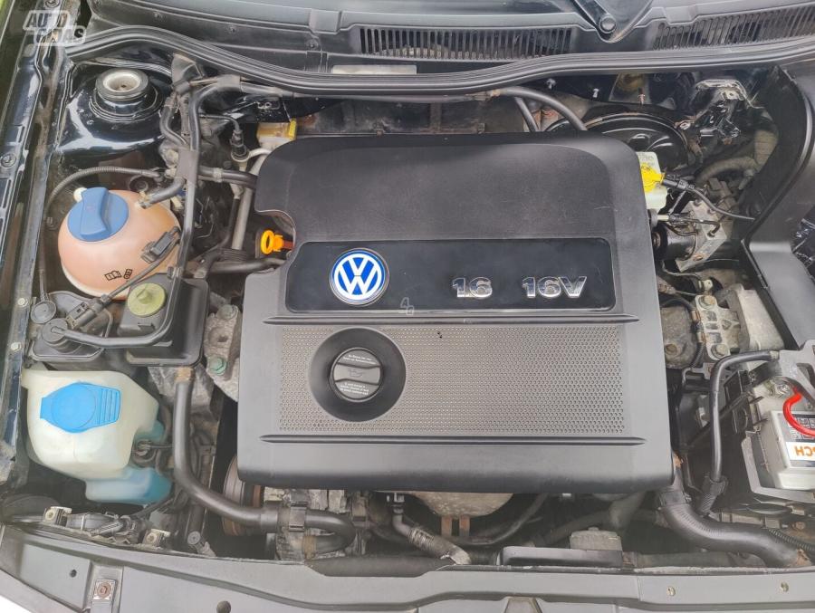 Blue Volkswagen Golf 2003 in Alytus, with an engine capacity of 1.60 L and mileage of 239 thousand km for 650 €, photo 10 on AUTOMOTO.COM.LV