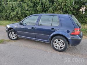 Blue Volkswagen Golf 2003 in Riga, with an engine capacity of 1.40 L and mileage of 238 thousand km for 1200 €, photo  on AUTOMOTO.COM.LV