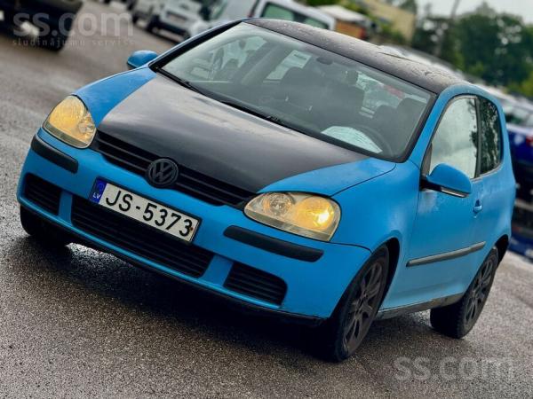 Zils Volkswagen Golf 2004 Rīga, ar dzinēja tilpumu 1.90 L un nobraukumu 0 tūkst. km par 1650 €, foto 1 vietnē AUTOMOTO.COM.LV