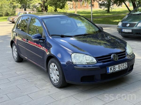Blue Volkswagen Golf 2004 in Riga, with an engine capacity of 1.60 L and mileage of 0 thousand km for 1350 €, photo 3 on AUTOMOTO.COM.LV