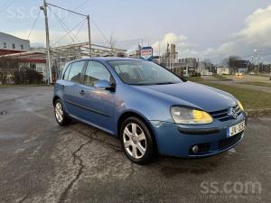 Blue Volkswagen Golf 2004 in Riga, with an engine capacity of 1.40 L and mileage of 210 thousand km for 2200 €, photo  on AUTOMOTO.COM.LV