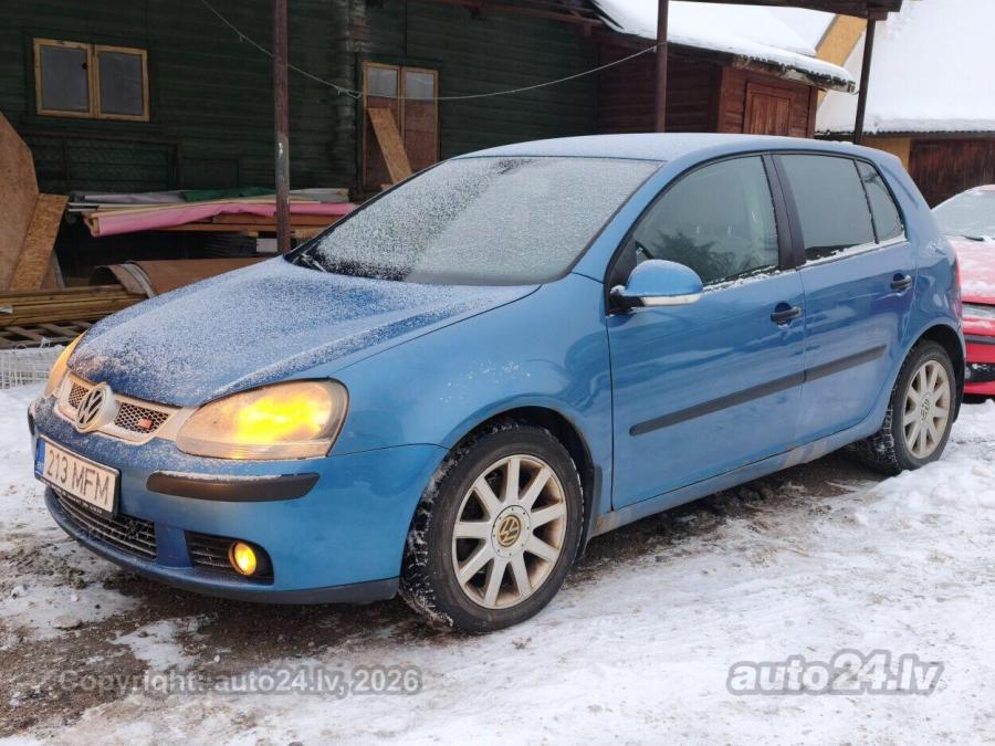 Blue Volkswagen Golf 2004 in Tartu, with an engine capacity of 1.90 L and mileage of 275 thousand km for 999 €, photo 1 on AUTOMOTO.COM.LV