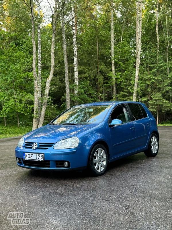 Blue Volkswagen Golf 2004 in Alytus, with an engine capacity of 2.00 L and mileage of 308 thousand km for 1950 €, photo 3 on AUTOMOTO.COM.LV