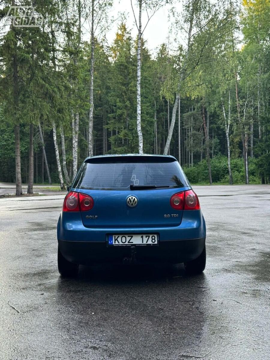 Blue Volkswagen Golf 2004 in Alytus, with an engine capacity of 2.00 L and mileage of 308 thousand km for 1950 €, photo 7 on AUTOMOTO.COM.LV