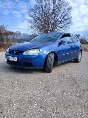 Blue Volkswagen Golf 2004 in Valmiera, with an engine capacity of 2.00 L and mileage of 320 thousand km for 1000 €, photo  on AUTOMOTO.COM.LV