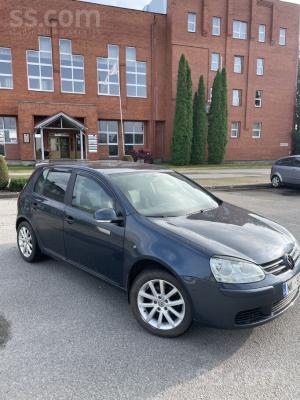 Blue Volkswagen Golf 2004 in Cesis, with an engine capacity of 1.90 L and mileage of 274 thousand km for 2350 €, photo  on AUTOMOTO.COM.LV