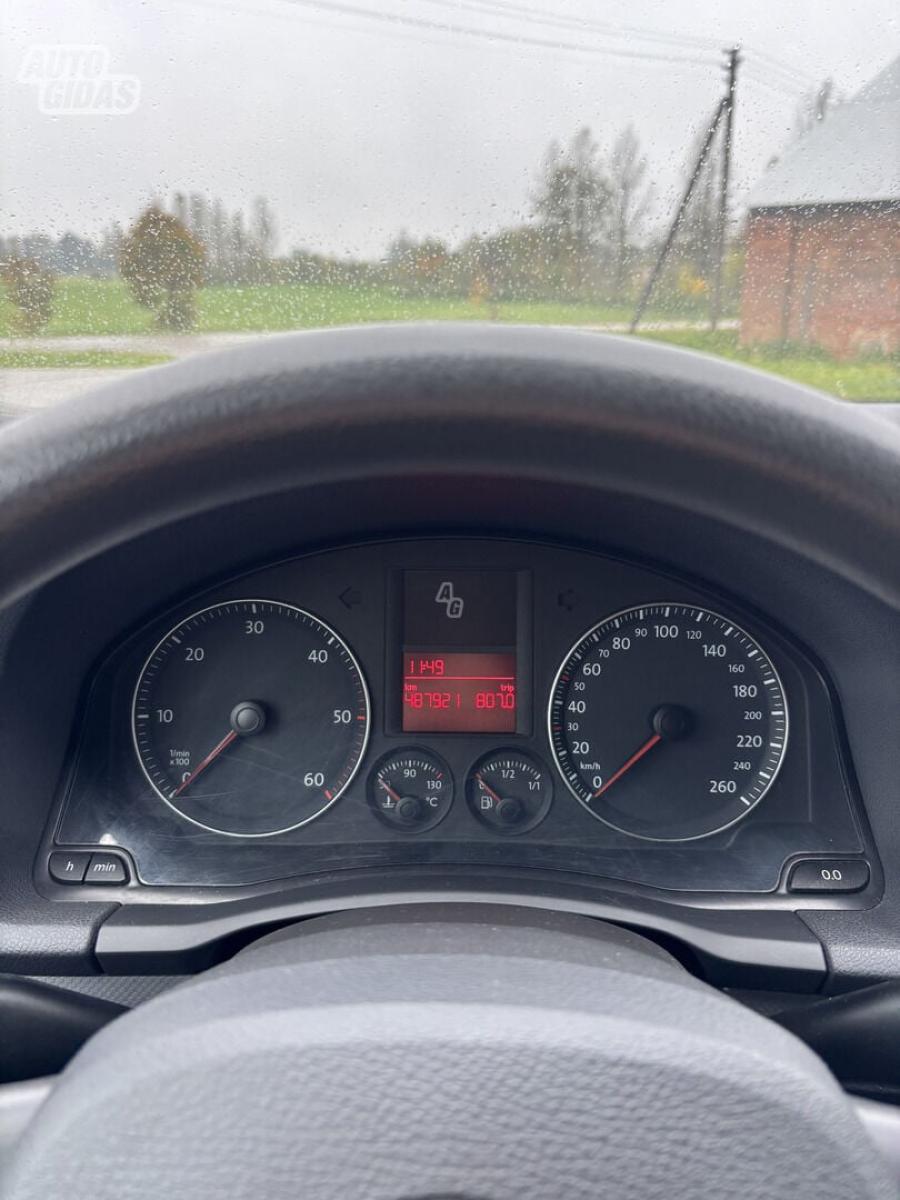 Blue Volkswagen Golf 2004 in Kaunas, with an engine capacity of 1.90 L and mileage of 488 thousand km for 1250 €, photo 7 on AUTOMOTO.COM.LV