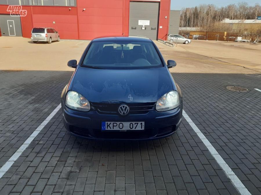 Blue Volkswagen Golf 2005 in Kaunas, with an engine capacity of 2.00 L and mileage of 300 thousand km for 690 €, photo 5 on AUTOMOTO.COM.LV