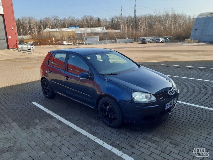 Blue Volkswagen Golf 2005 in Kaunas, with an engine capacity of 2.00 L and mileage of 300 thousand km for 690 €, photo 7 on AUTOMOTO.COM.LV