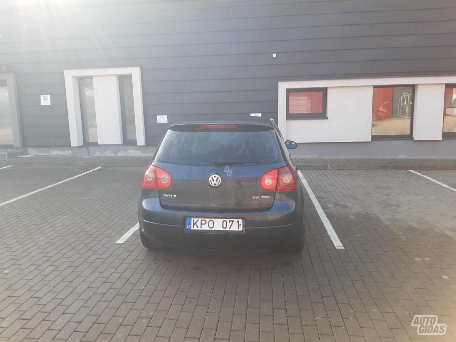 Blue Volkswagen Golf 2005 in Kaunas, with an engine capacity of 2.00 L and mileage of 300 thousand km for 690 €, photo 13 on AUTOMOTO.COM.LV
