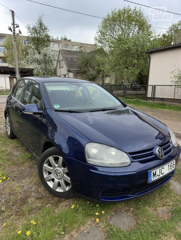 Blue Volkswagen Golf 2005 in Vilnius, with an engine capacity of 2.00 L and mileage of 280 thousand km for 1450 €, photo 2 on AUTOMOTO.COM.LV