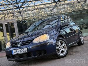 Blue Volkswagen Golf 2005 in Riga, with an engine capacity of 1.90 L and mileage of 321 thousand km for 1490 €, photo  on AUTOMOTO.COM.LV