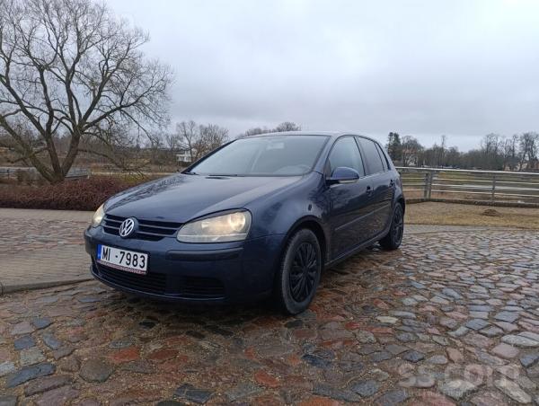 Blue Volkswagen Golf 2005 in Liepaja, with an engine capacity of 1.60 L and mileage of 184 thousand km for 2800 €, photo 1 on AUTOMOTO.COM.LV