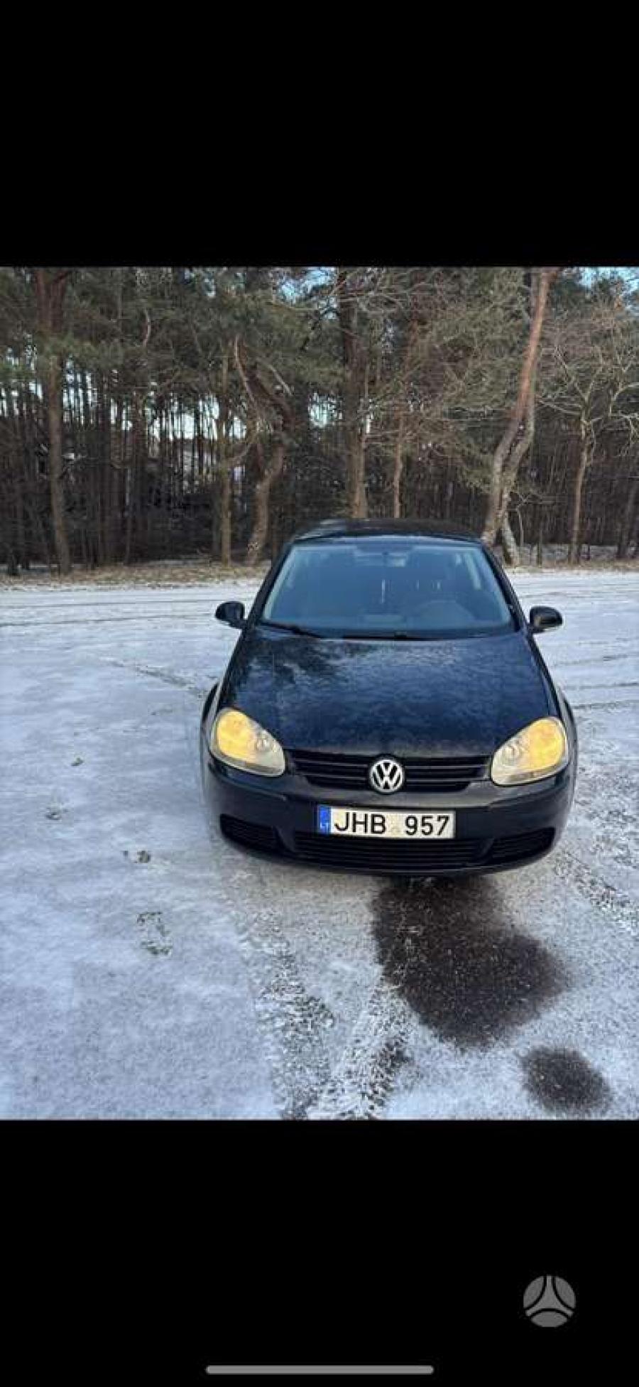 Zils Volkswagen Golf 2006 Kauņa, ar dzinēja tilpumu 1.90 L un nobraukumu 337 tūkst. km par 1200 €, foto 1 vietnē AUTOMOTO.COM.LV