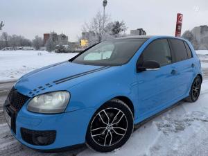 Blue Volkswagen Golf 2006 in Kaunas, with an engine capacity of 1.97 L and mileage of 246 thousand km for 2850 €, photo  on AUTOMOTO.COM.LV
