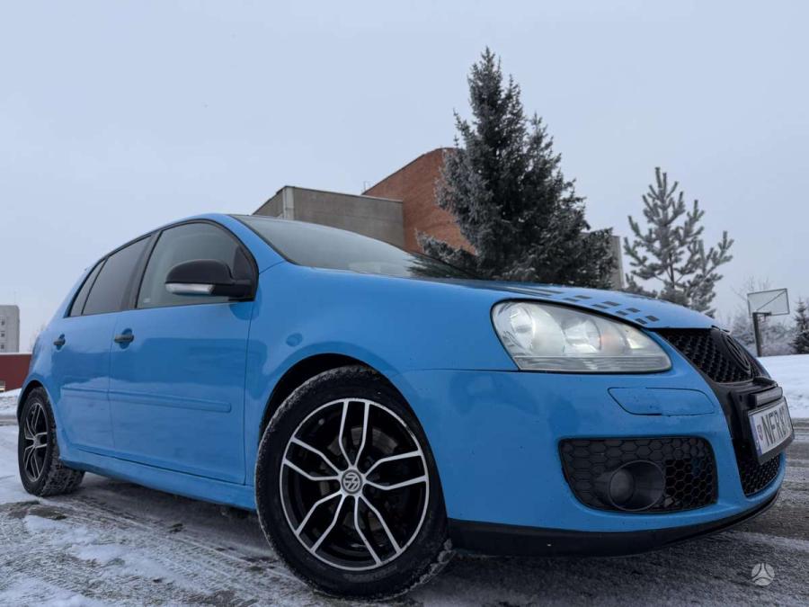 Blue Volkswagen Golf 2006 in Kaunas, with an engine capacity of 1.97 L and mileage of 246 thousand km for 2850 €, photo 22 on AUTOMOTO.COM.LV