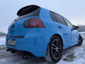 Blue Volkswagen Golf 2006 in Kaunas, with an engine capacity of 1.97 L and mileage of 246 thousand km for 2850 €, photo 24 on AUTOMOTO.COM.LV