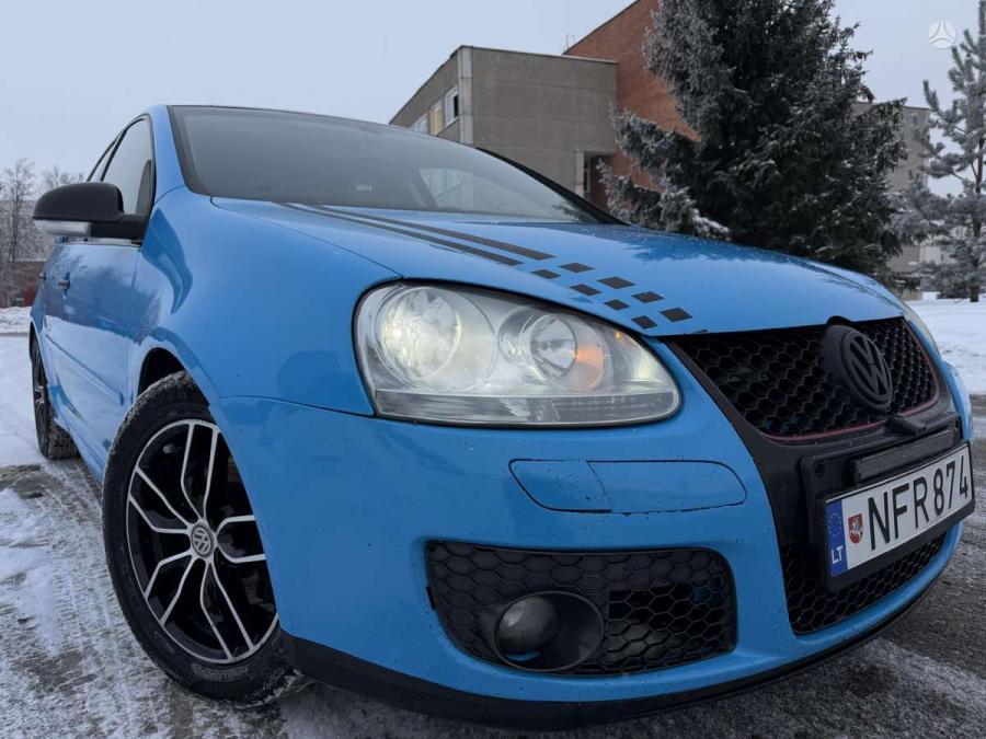Blue Volkswagen Golf 2006 in Kaunas, with an engine capacity of 1.97 L and mileage of 246 thousand km for 2850 €, photo 26 on AUTOMOTO.COM.LV