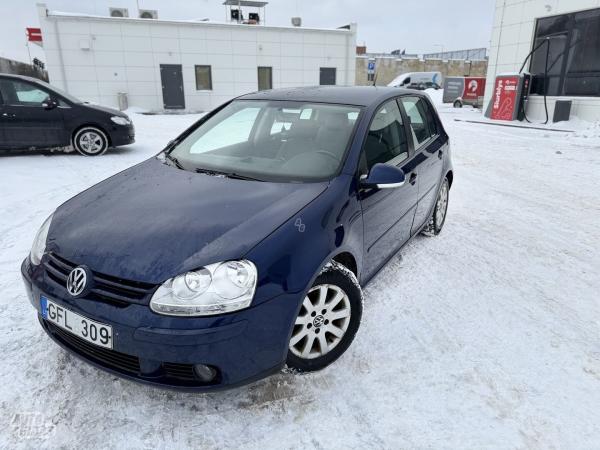 Blue Volkswagen Golf 2006 in Kaunas, with an engine capacity of 1.90 L and mileage of 240 thousand km for 2350 €, photo 1 on AUTOMOTO.COM.LV