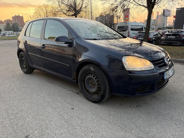 Blue Volkswagen Golf 2006 in Kaunas, with an engine capacity of 1.60 L and mileage of 231 thousand km for 1150 €, photo 2 on AUTOMOTO.COM.LV