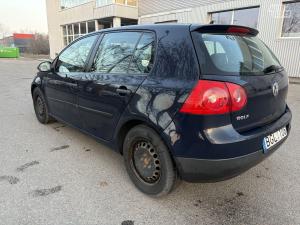 Zils Volkswagen Golf 2006 Kauņa, ar dzinēja tilpumu 1.60 L un nobraukumu 231 tūkst. km par 1150 €, foto 5 vietnē AUTOMOTO.COM.LV