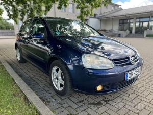 Blue Volkswagen Golf 2006 in Rezekne, with an engine capacity of 1.90 L and mileage of 287 thousand km for 3350 €, photo 4 on AUTOMOTO.COM.LV