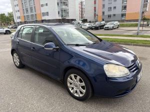Blue Volkswagen Golf 2006 in Vilnius, with an engine capacity of 1.90 L and mileage of 348 thousand km for 800 €, photo 3 on AUTOMOTO.COM.LV