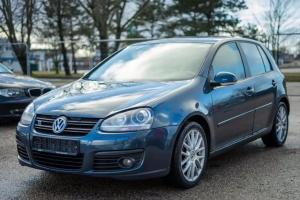 Blue Volkswagen Golf 2006 in Liepaja, with an engine capacity of 2.00 L and mileage of 265 thousand km for 3850 €, photo  on AUTOMOTO.COM.LV