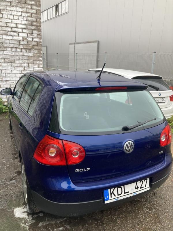 Blue Volkswagen Golf 2006 in Klaipeda, with an engine capacity of 1.40 L and mileage of 250 thousand km for 950 €, photo 5 on AUTOMOTO.COM.LV